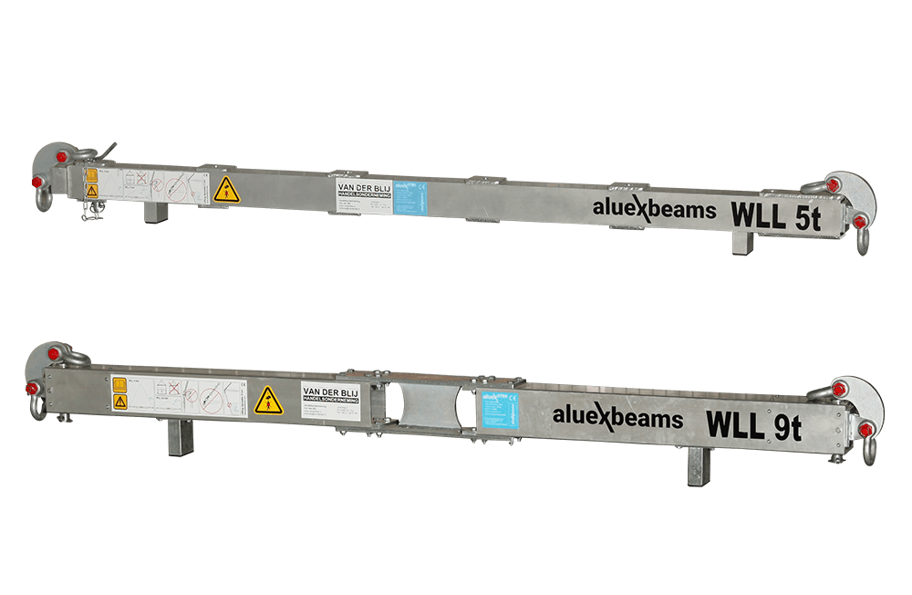 Aluminium Straight Beam spreader - Van Der Blij B.V.